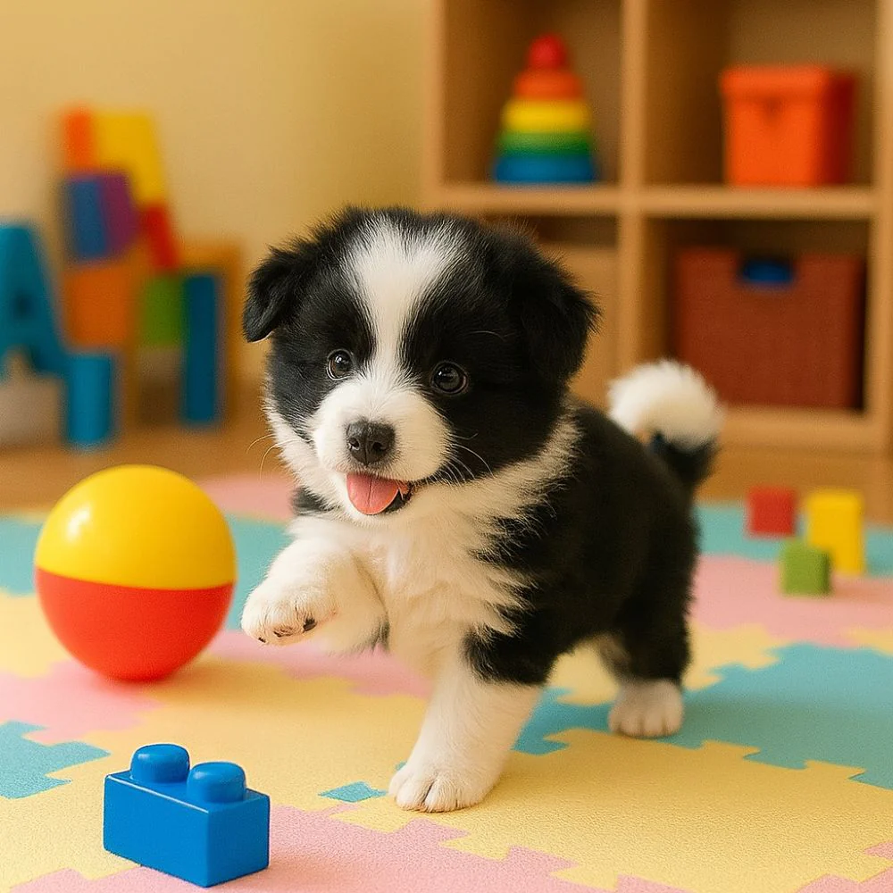 Interactive Realistic Border Collie Robot Puppy – Lifelike Walking ...