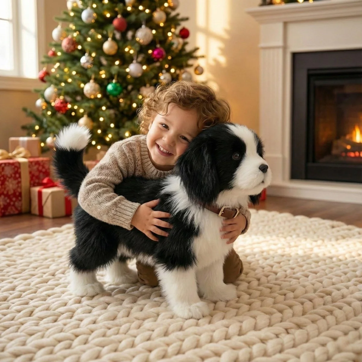 Interactive Realistic Border Collie Robot Puppy – Lifelike Walking ...